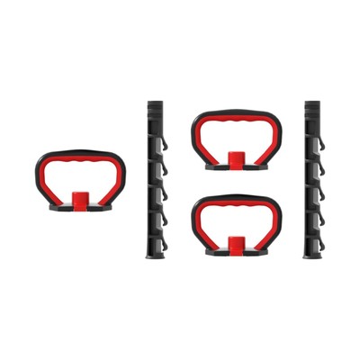 Kettle Bell Grip Handle Adjustable with Base Dumbbell Grip Full Body ...
