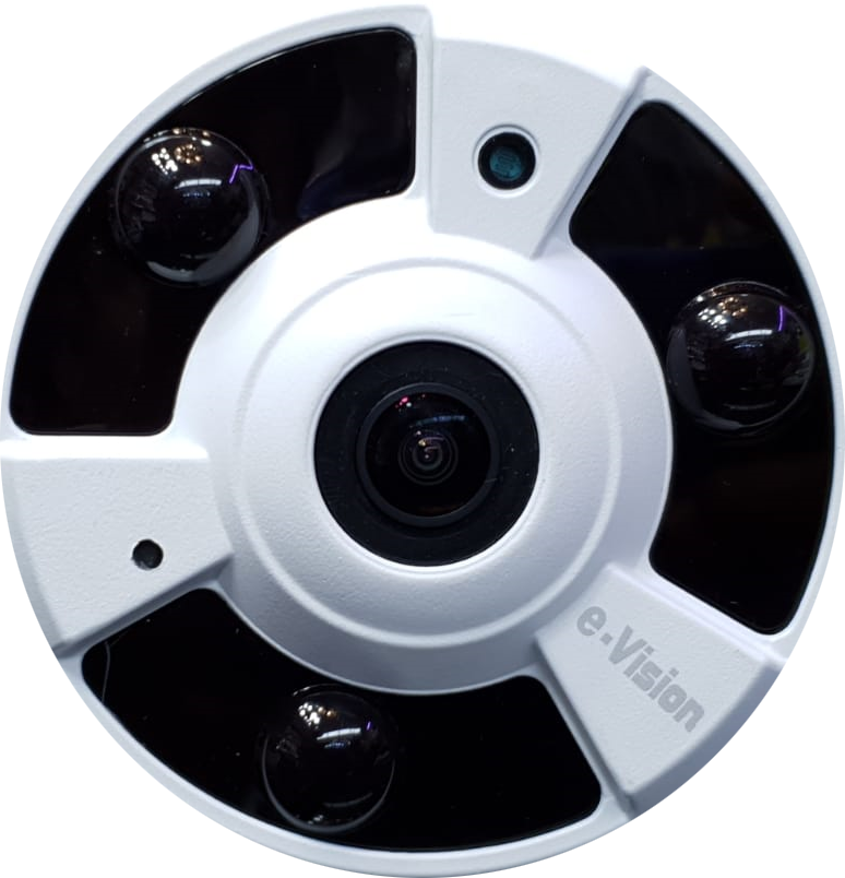 Camera 360 Degree Panoramic Fisheye Camera 3D Wired Security Camera ...