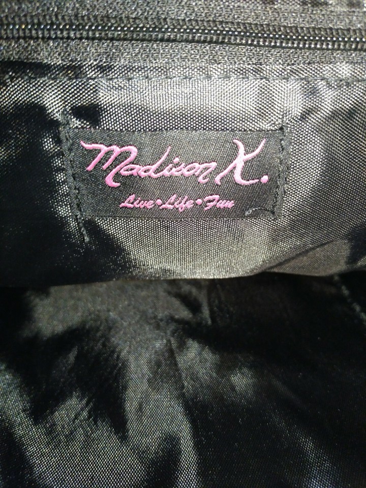 Madison K Bustier Handbag Live Life Fun Diamond Bedazzled New (H3b) | eBay