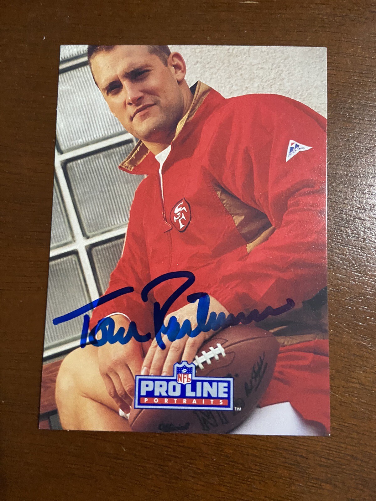 1991 Pro Line Tom Rathman #52 Signed San Francisco 49ers Autographed | eBay