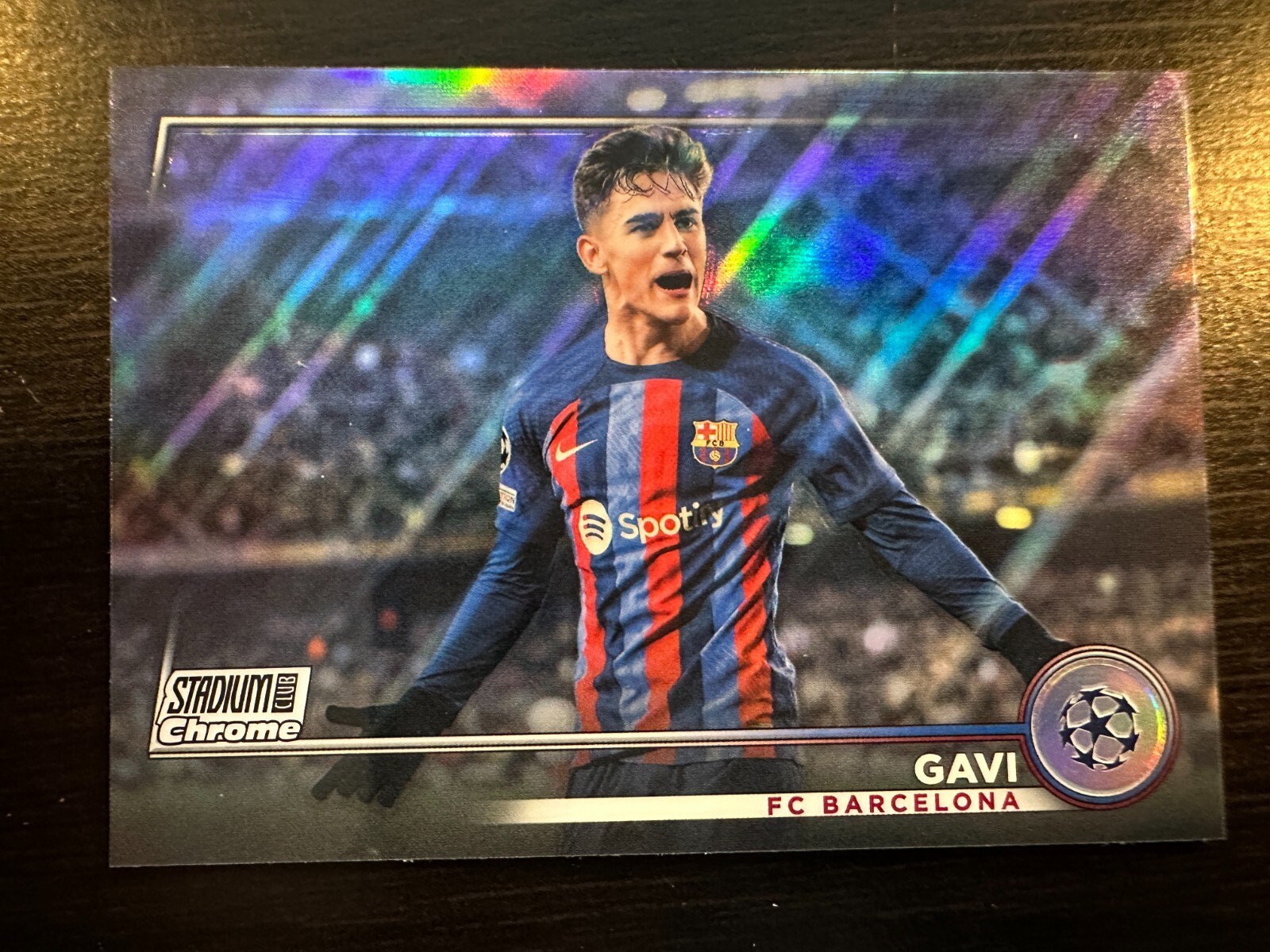 GAVI 2022-2023 TOPPS STADIUM CLUB CHROME REFRACTOR #68 (BARCELONA) | eBay