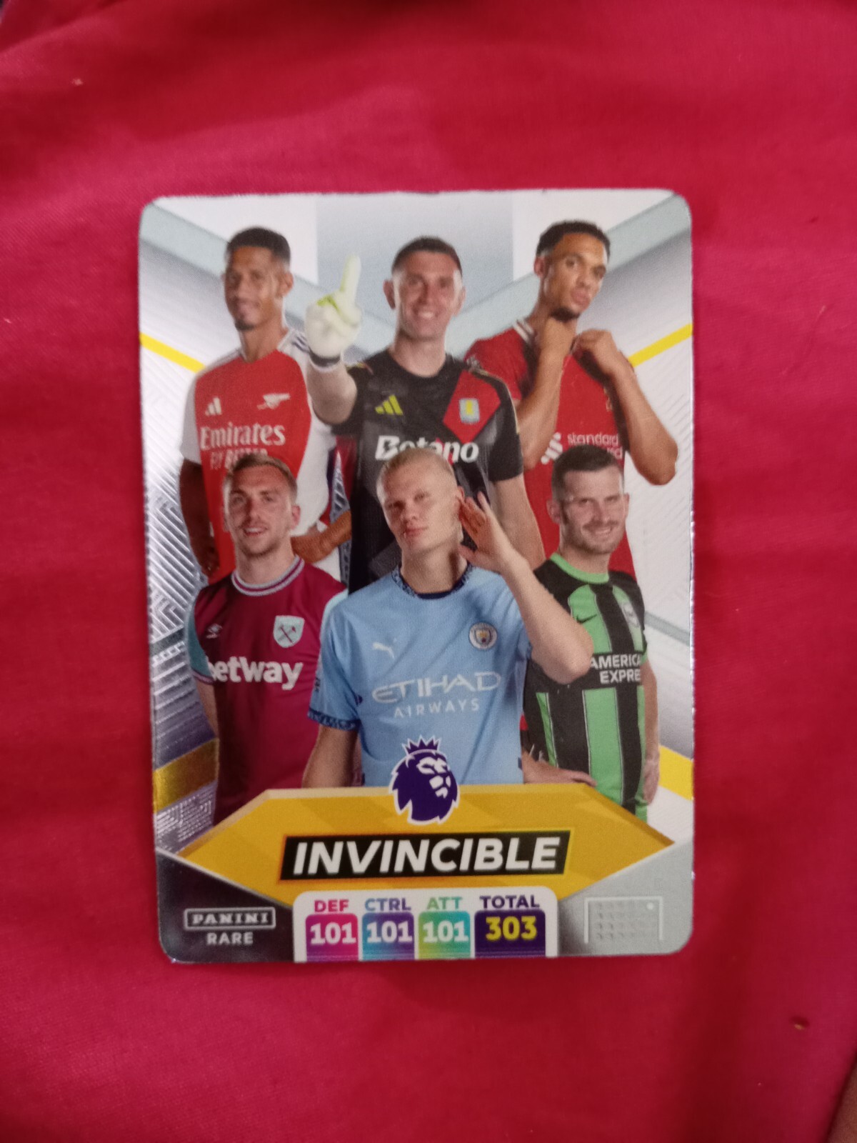 Invincible panini rare football card | eBay UK