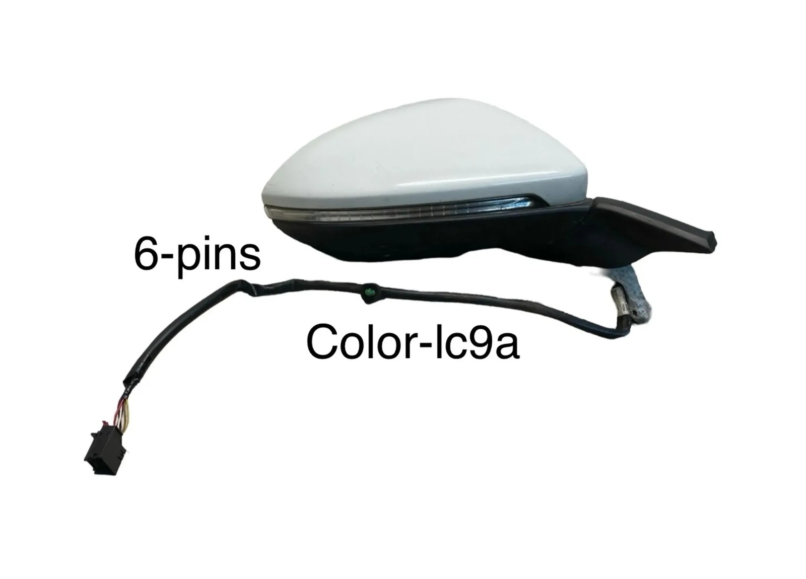 VW GOLF VII Variant BA5, BV5 Right Side Wing Mirror A046314 1.60 ...