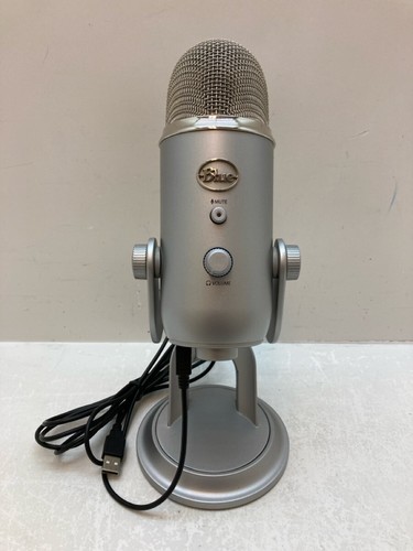 Blue Yeti Professional Multi-Pattern USB Condenser Microphone Light ...