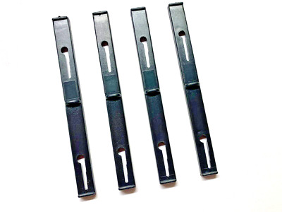 Q CONNECT Lever Arch File MANUAL Compressor Compression Bars - PACKS of ...