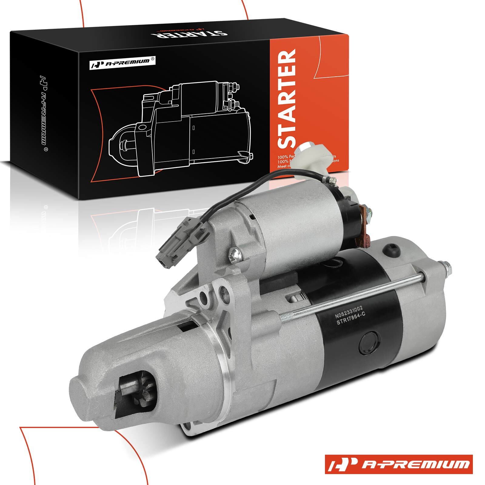 Starter Motor for Infiniti M45 Q45 2002- 2006 V8 4.5L 1.7KW 12Volt ...
