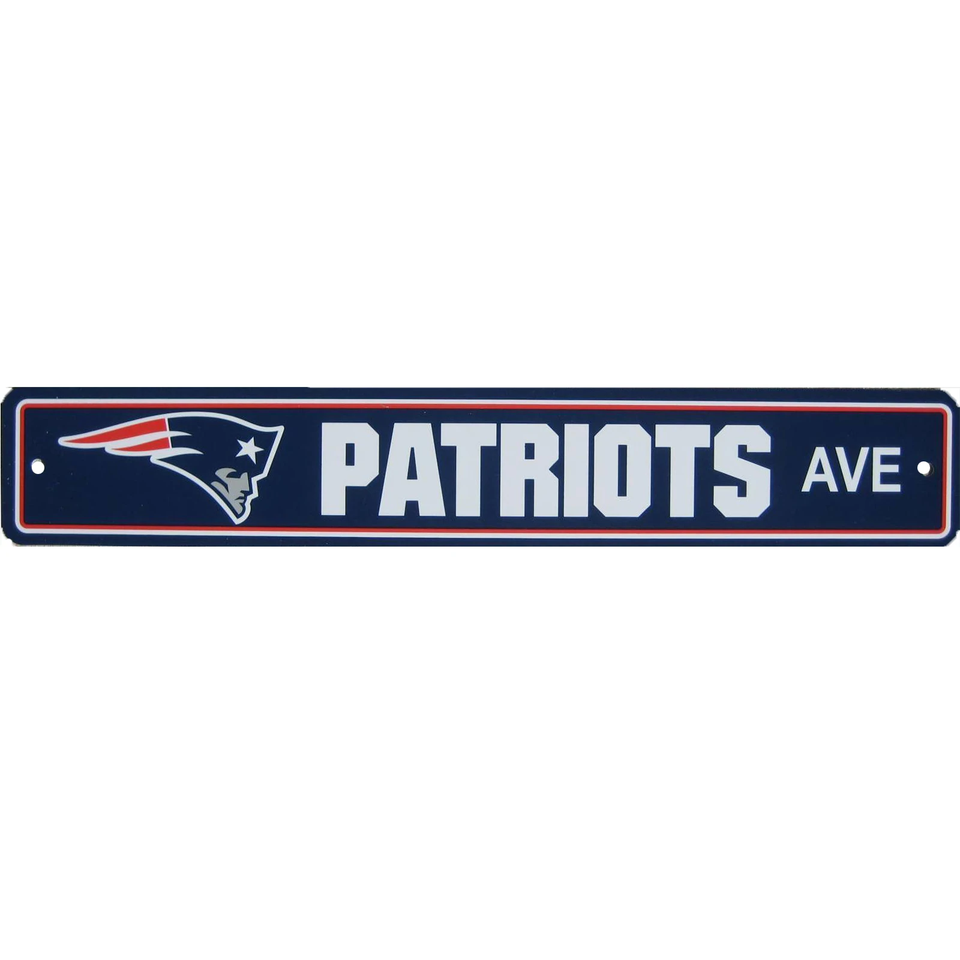 Official NFL Football Street Sign Ave Licensed Durable Man Cave | eBay