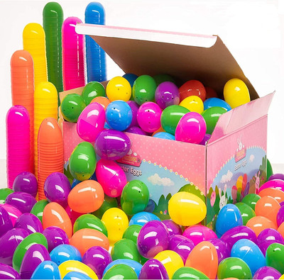 Easter Eggs Bulk 288 Ct. - 2.5 Inches Large Empty Plastic Easter Eggs ...