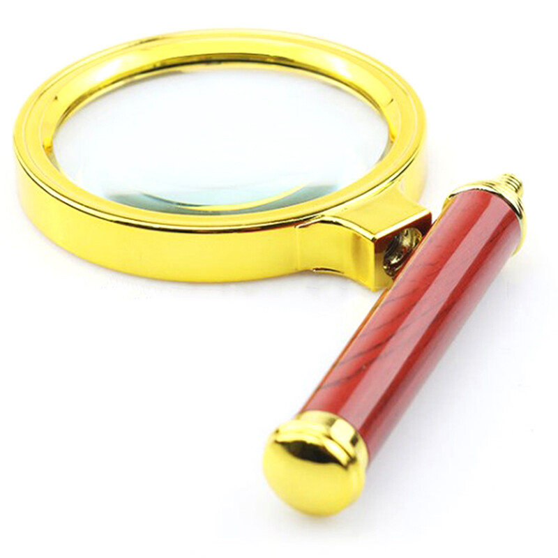 Portable Magnifying Glass 10X Handheld 60/70/80/90/100mm Portable ...