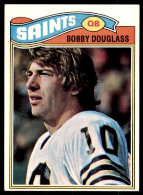1977 Topps Bobby Douglass Football Card New Orleans Saints #307 | eBay