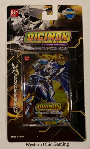 Digimon CCG Operation X 1st Edition Blister Booster Pack NEW TCG | eBay