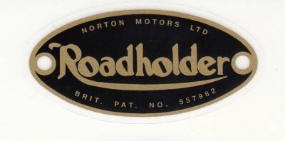 Norton Motorcycle Roadholder, 2" DECAL | eBay