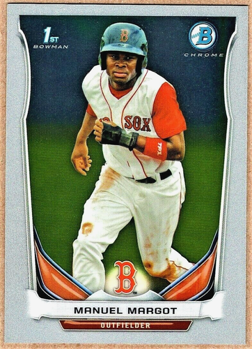 Manuel Margot - 2014 Bowman Chrome Prospects RC | eBay