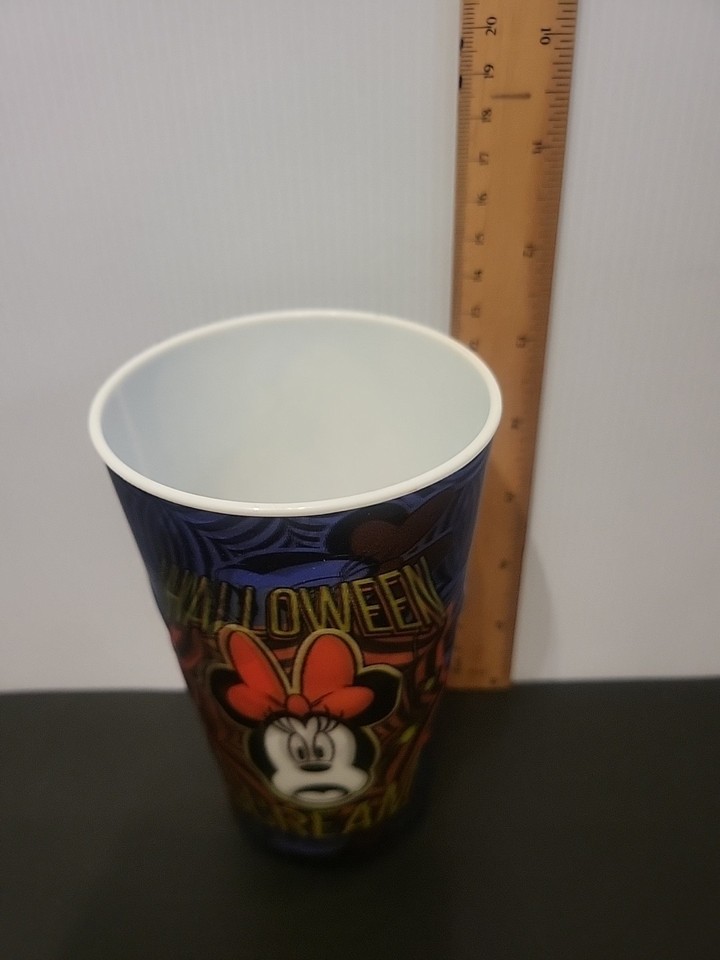 New Disney Mini Mouse Halloween Scream 3D Tumbler Cup 15cm | eBay