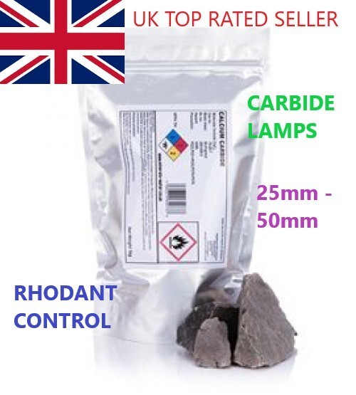 CARBIDE. CALCIUM. mole rat killer rodent repellent caving gas lamp 🔥 ...