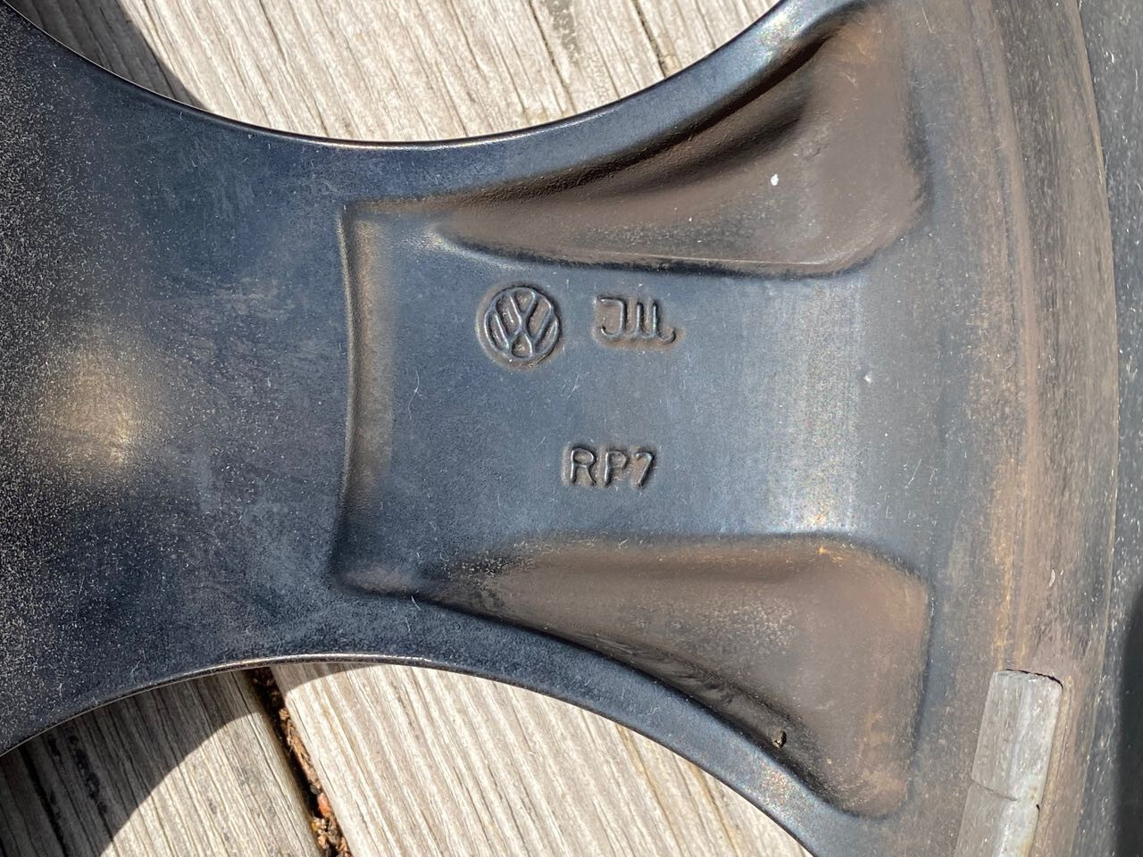 Genuine Set of 4 VW Detroit Aluminum Wheel Rims. Golf GLI GTI Jetta ...