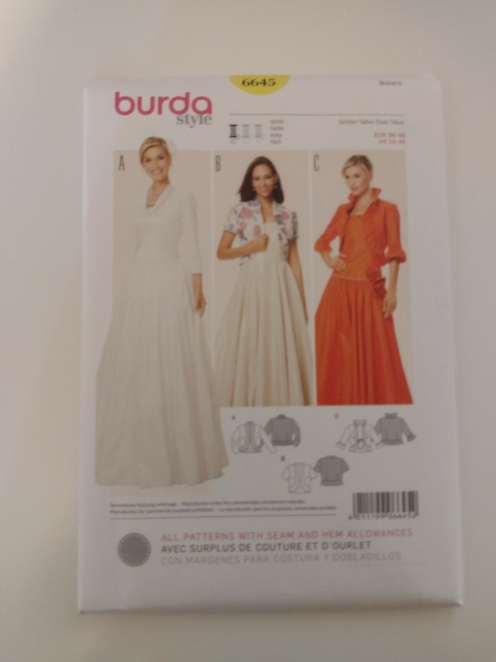 New Assorted Sewing Patterns Burda Range 6614 - 6781 | eBay UK