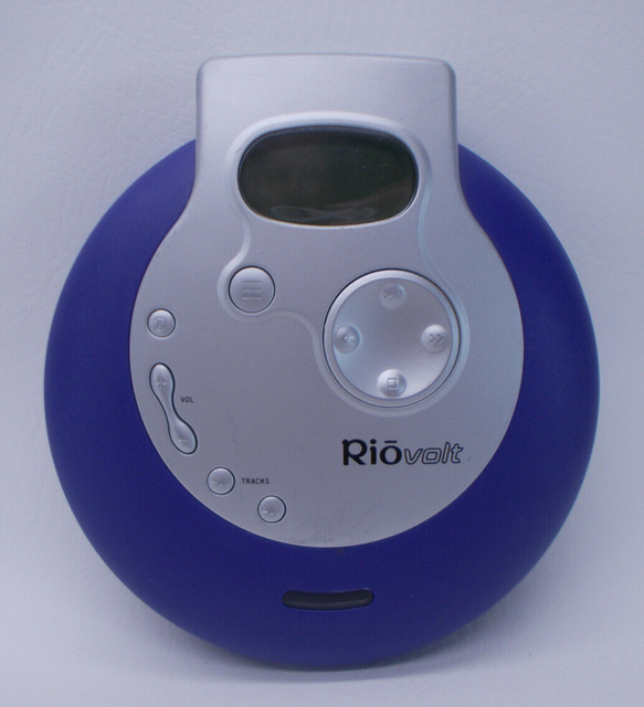 Rio Volt SP150 Compact Portable Digital Audio Mp3 CD Player Discman for ...