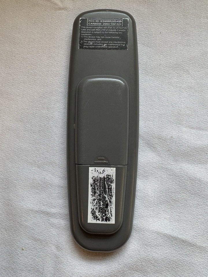 TEMPUR-PEDIC Adjustable Sleep System Sleep Number Bed Remote Control ...