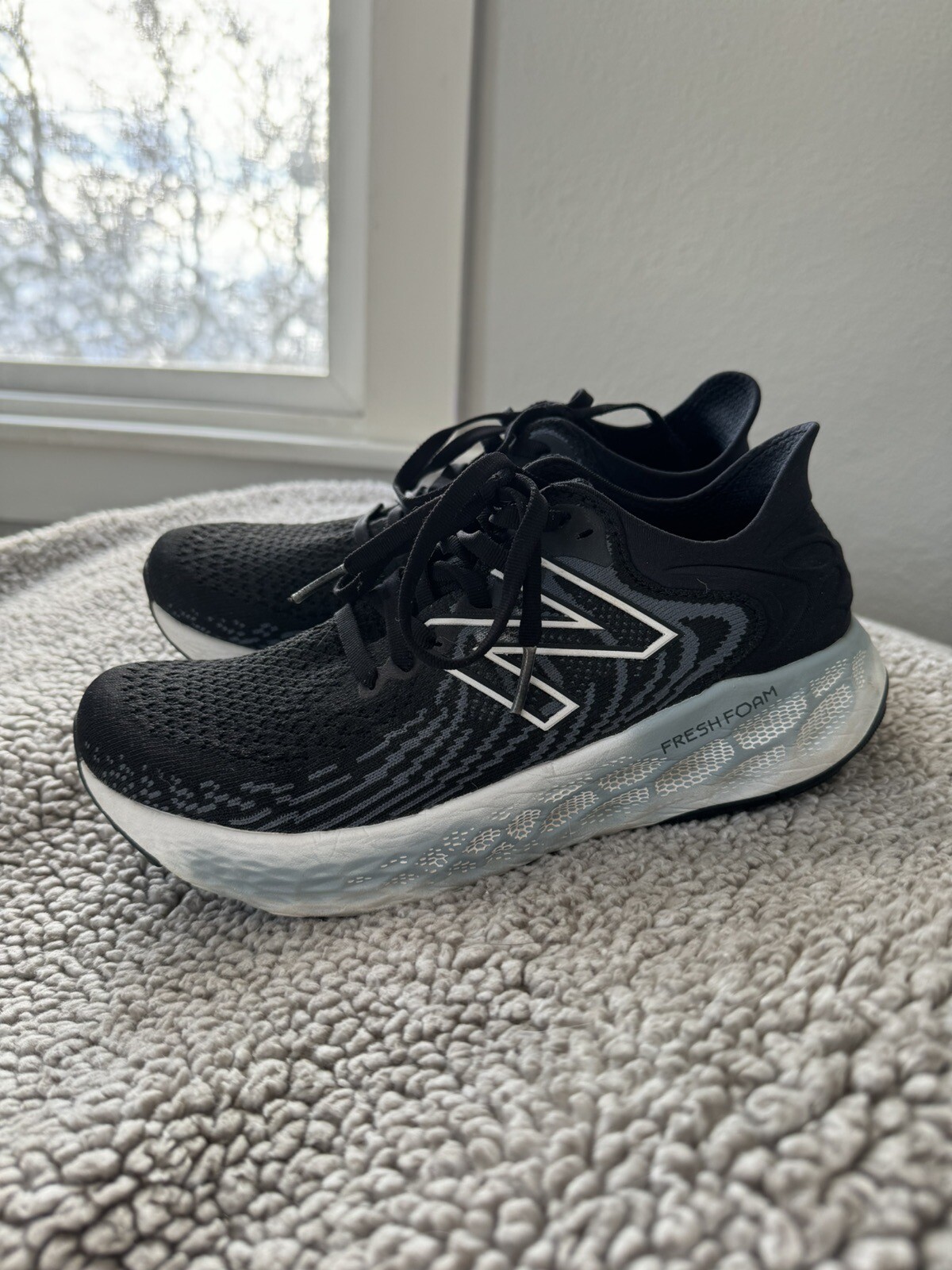 Size 7 - New Balance Fresh Foam 1080v11 Black Thunder W for sale online ...