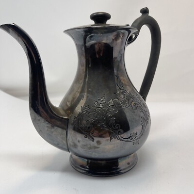 Vintage Harrison Bros Howson Silverplated Alpha Teapot | eBay