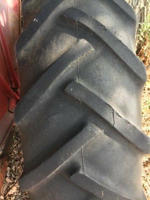 Farmall 300 350 400 450 Tractor IH double bevel rim 15.5 38" long bar ...