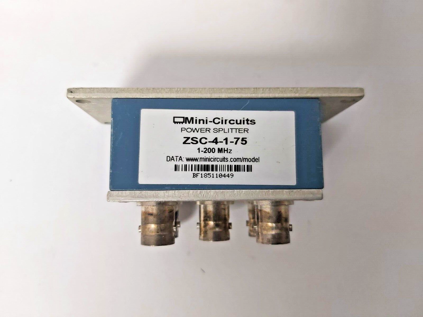 Mini Circuits ZSC-4-1-75 Power Splitter 1-200MHz | eBay
