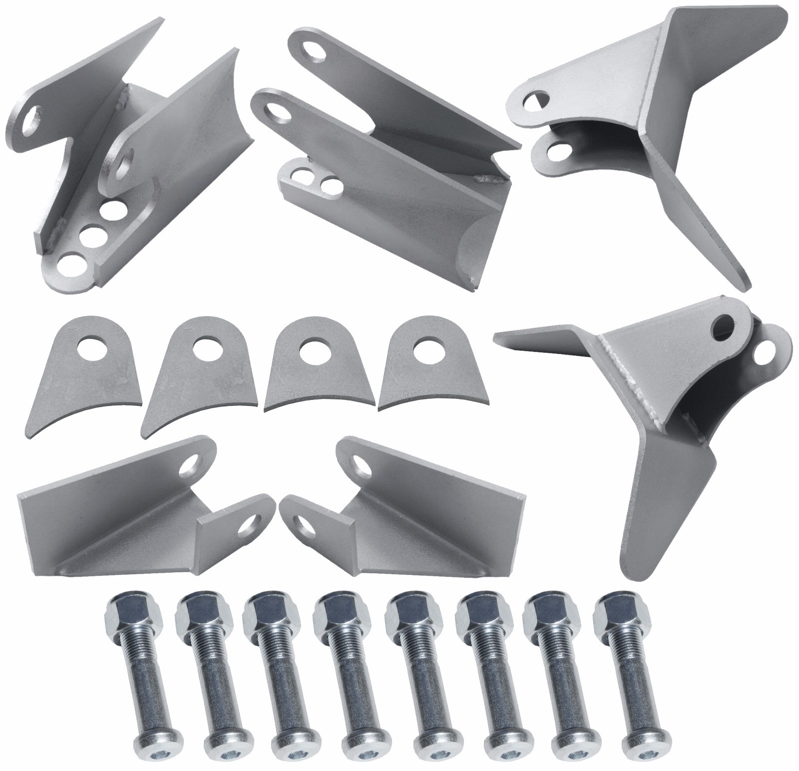 Triangulated 4 Link Brackets Only Weld On Steel Air Ride Suspension ...