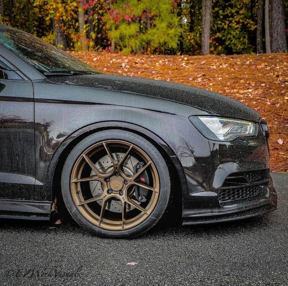 18x8.5/18x9.5 +35 5x120 Aodhan AH11 Staggered Wheels Bronze For BMW 325 ...