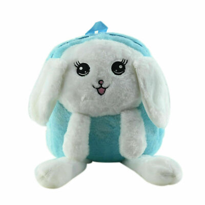 CUTE EASTER BUNNY BIG EARS KIDS BACKPACK BLUE DURABLE & FUNCTIONAL NEW ...