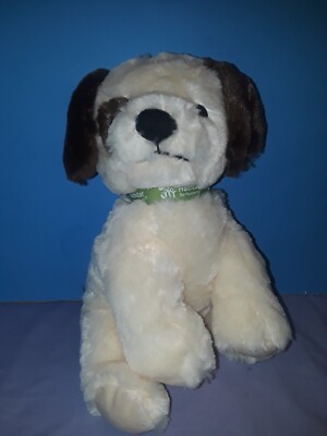 Habitat For Humanity Puppy Dog Homer White Plush Stuffed Animal Toy 10 ...