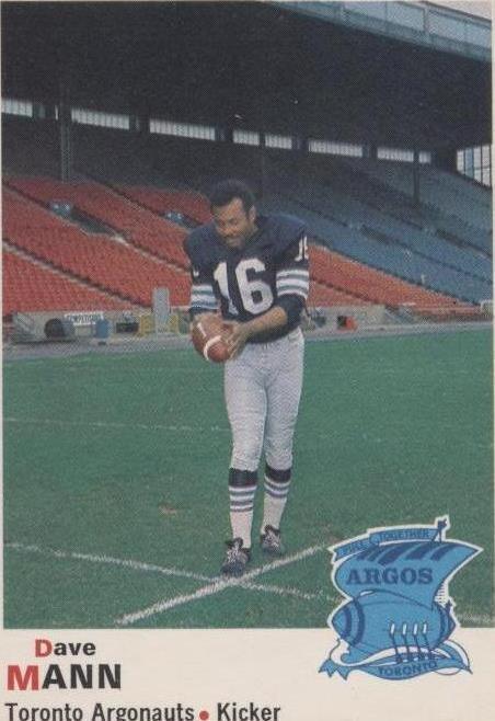 1970 O-Pee-Chee CFL - Dave Mann #12 for sale online | eBay