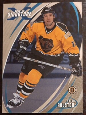 2002 - 2003 ITG Be A Player Brian Rolston Signature Series #078 Hockey ...