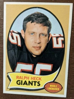 1970 TOPPS #127 RALPH HECK NM-MT | eBay