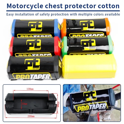 Square Handlebar Pad Fat Bar Pad Chest Protector Cross Bar Fit 1-1/8 ...