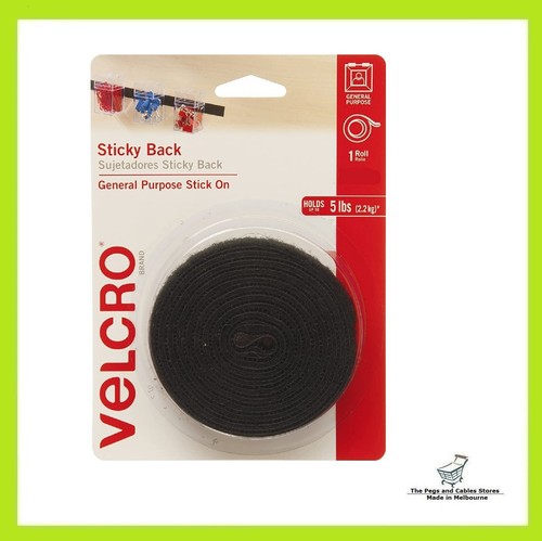 VELCRO Brand 6 Ft x 3/4 in | Sticky Back Tape Roll with Adhesive | eBay ...