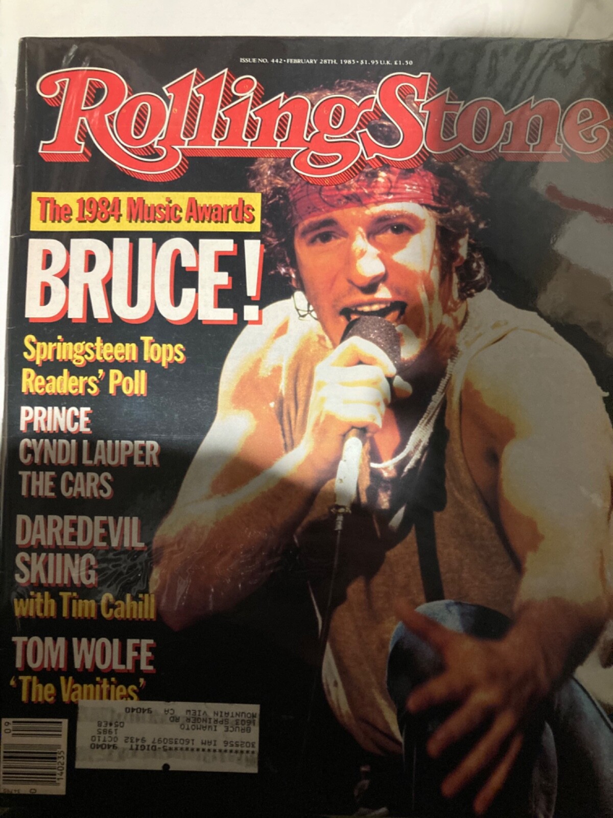 Bruce Springsteen 16 MAGAZINES THE BOSS Vintage Rolling Stone magazines ...