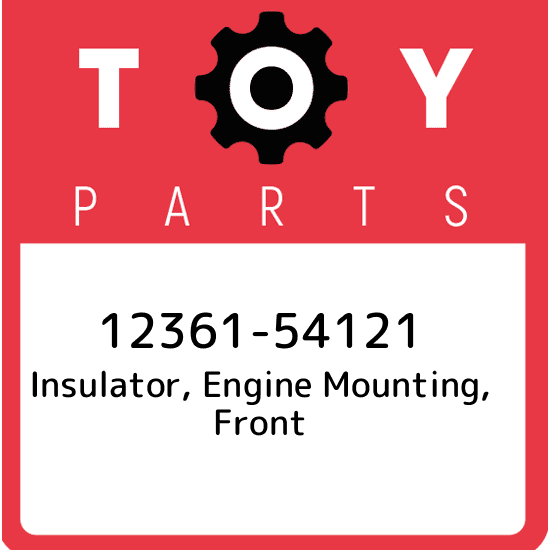 12361-54121 Toyota Insulator, engine mounting, front 1236154121, New ...