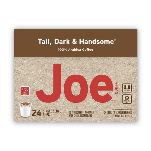 JOE KNOWS COFFEE Tall Dark and Handsome Single Serve | eBay