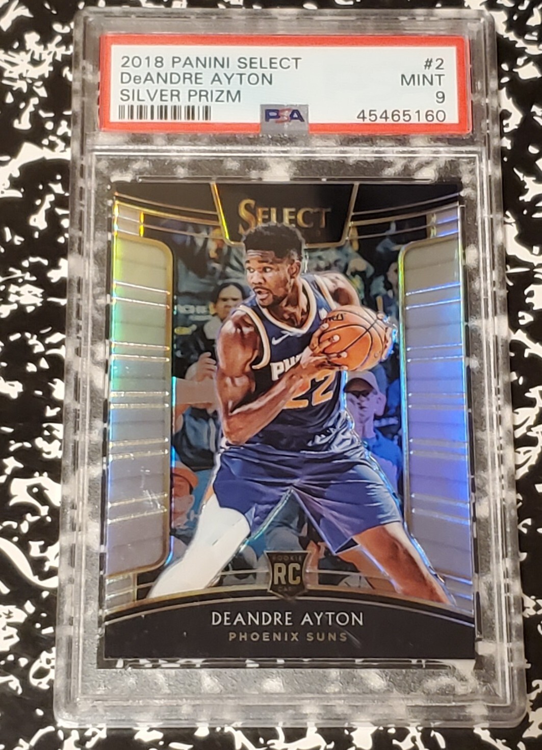 2018 Panini Select DeAndre Ayton Rookie Card # 2 Silver Prizm PSA 9 | eBay