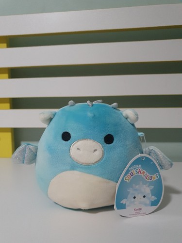Squishmallows Kellytoy Keith the Tie Dye Dragon 5" Plush Doll Toy | eBay