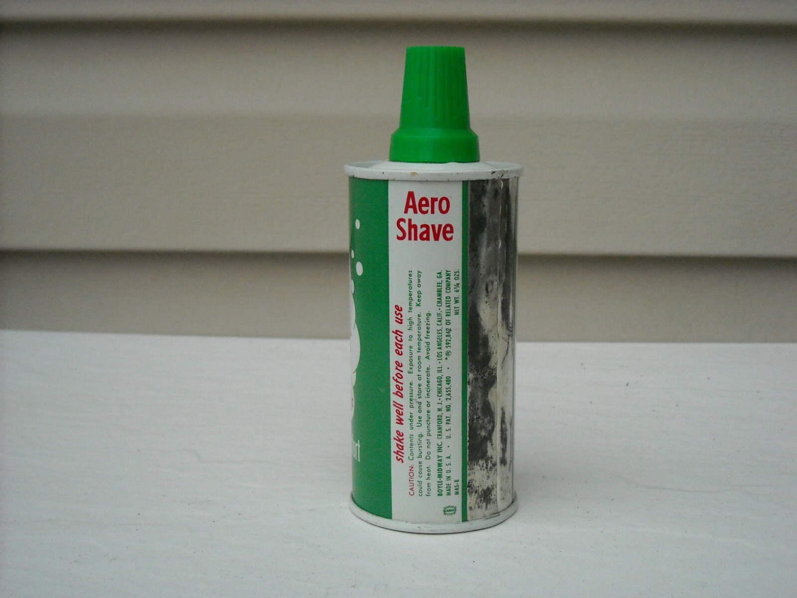 Vintage Shaving Cream Can Aero Shave 1950s | eBay