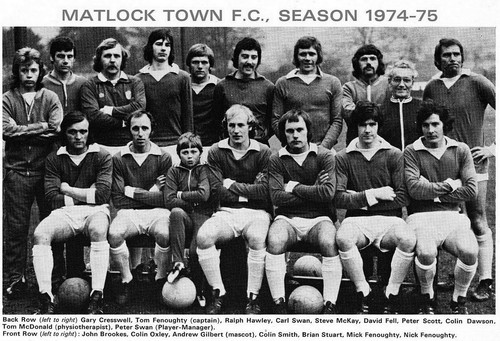 MATLOCK TOWN FOOTBALL TEAM PHOTO>1974-75 SEASON | eBay UK