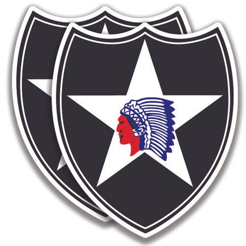 2nd INFANTRY DIVISION DECAL U.S. Army 2 Stickers Bogo Military | eBay