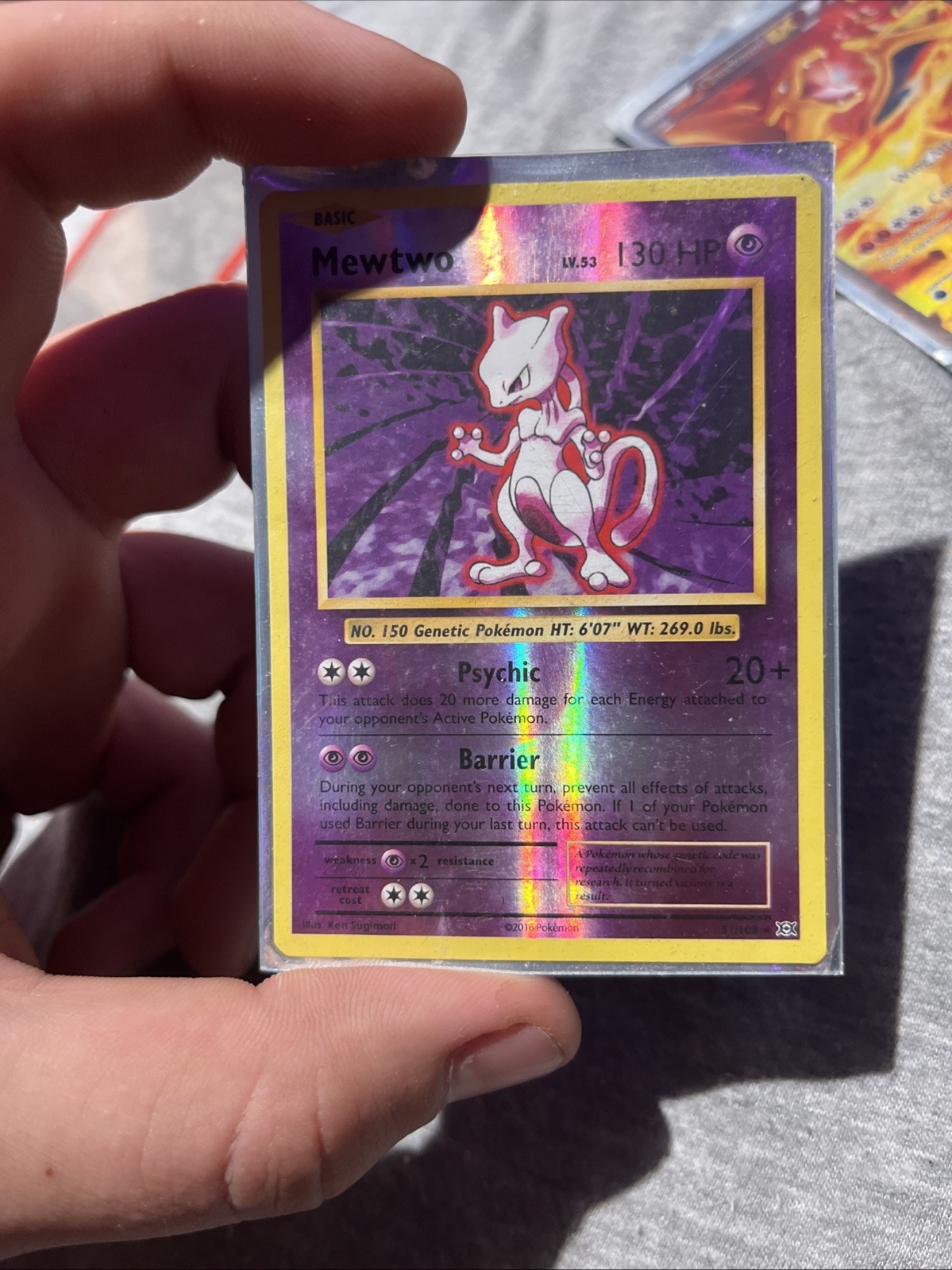 Mewtwo (#51/108) - Reverse Holofoil XY - Evolutions LP Pokemon | eBay
