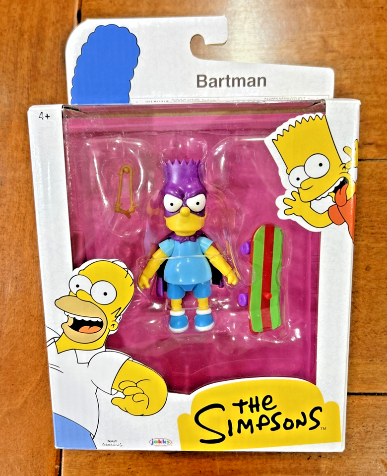 The Simpsons - Bartman - Action Figure By Jakks - NEW - 2024 | eBay