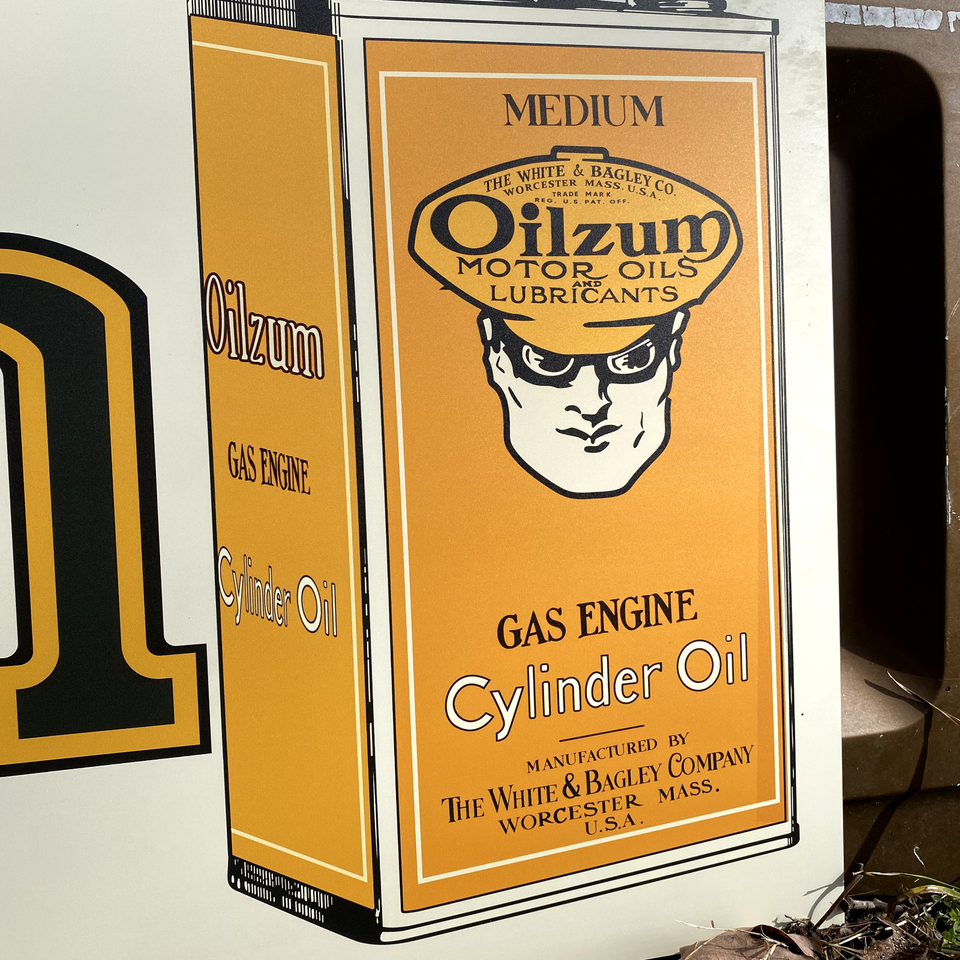 4ft Oilzum Motor Oil Vintage Style Repop Sign | eBay