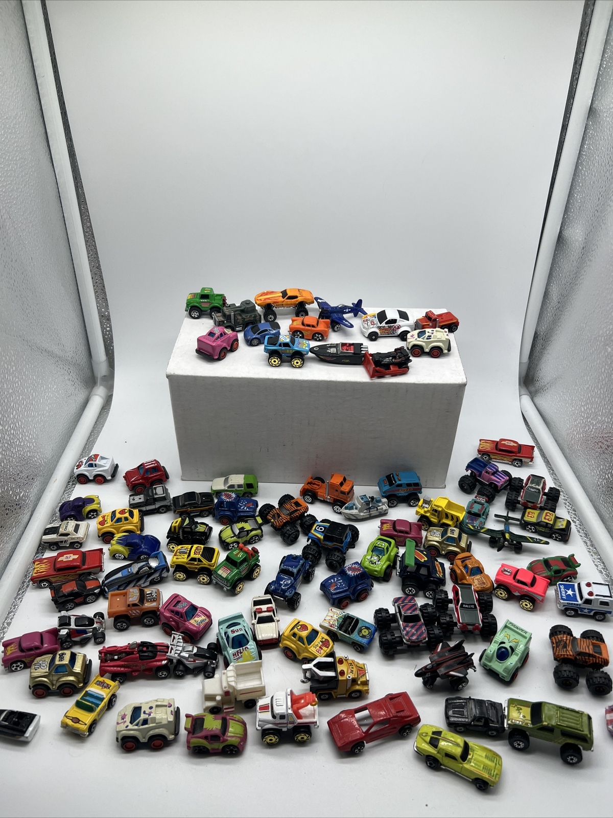 Lot of Mini Cars Hot Wheels Micro Machines Road Champs Tootsie Toys ...