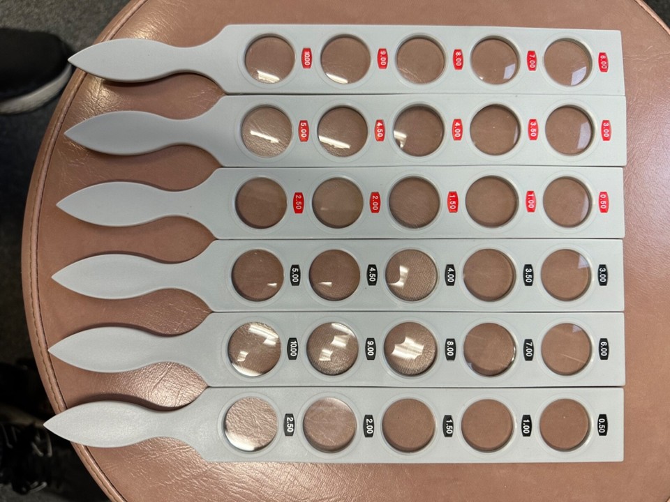 RETINOSCOPY SKIASCOPY RACKS | eBay