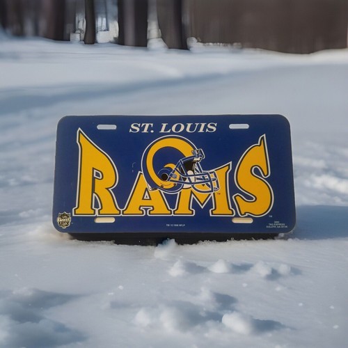 St. Louis RamsVintage Sports License Plate Tag nfl 1990s | eBay
